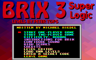 Brix 3: Superlogic (1994) - MobyGames