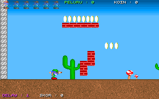 Screenshot of Bug Hunter (DOS, 1996) - MobyGames