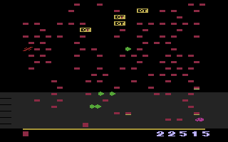 Screenshot of Millipede (Atari 2600, 1982) - MobyGames