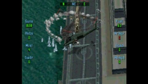 Screenshot of Soviet Strike (PSP, 1996) - MobyGames