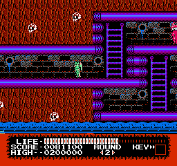 Screenshot of Monster Party (NES, 1989) - MobyGames