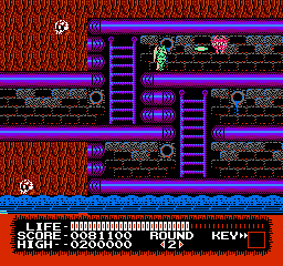 Screenshot of Monster Party (NES, 1989) - MobyGames