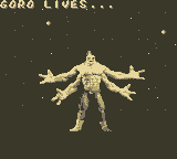 Screenshot of Mortal Kombat (Game Boy, 1992) - MobyGames