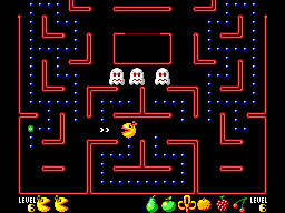 Screenshot of Ms. Pac-Man (SEGA Master System, 1982) - MobyGames