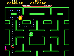 Screenshot of Ms. Pac-Man (SEGA Master System, 1982) - MobyGames