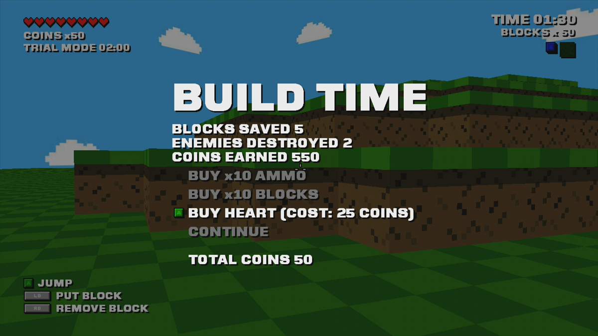 Screenshot of Zombie Block Planet (Xbox 360, 2013) - MobyGames