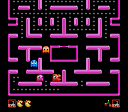 Screenshot of Ms. Pac-Man (SNES, 1982) - MobyGames