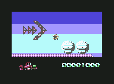 Screenshot of James Pond 2: Codename: RoboCod (Commodore 64, 1991 ...