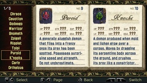 Screenshot of Ys I & II Chronicles (PSP, 2009) - MobyGames