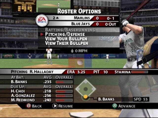 Screenshot of MVP Baseball 2004 (Xbox, 2004) - MobyGames