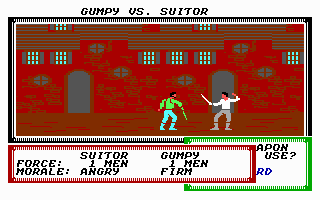 Screenshot of Sid Meier's Pirates! (Commodore 64, 1987) - MobyGames