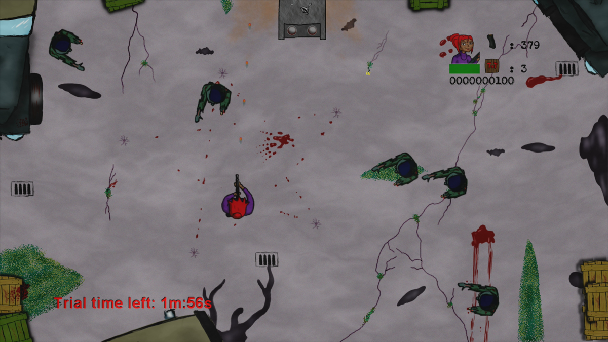 Screenshot of Zombie Concentration (Xbox 360, 2011) - MobyGames