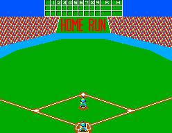 Screenshot of Great Baseball (SEGA Master System, 1985) - MobyGames