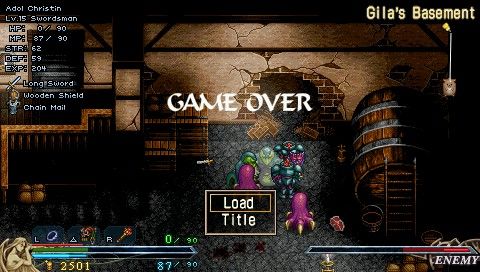 Screenshot of Ys I & II Chronicles (PSP, 2009) - MobyGames