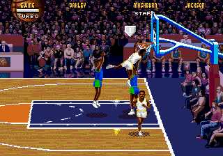 Screenshot of NBA Jam Tournament Edition (Genesis, 1994) - MobyGames