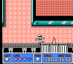 Screenshot of Panic Restaurant (NES, 1992) - MobyGames