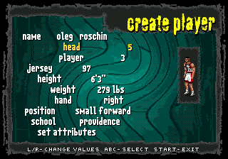 Screenshot of NBA Live 97 (Genesis, 1996) - MobyGames