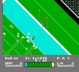 Screenshot of NES Play Action Football (NES, 1990) - MobyGames