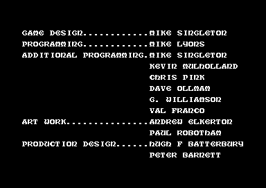 Screenshot of J.R.R. Tolkien's War in Middle Earth (Commodore 64, 1989 ...