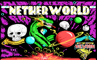 Screenshot of Netherworld (DOS, 1988) - MobyGames