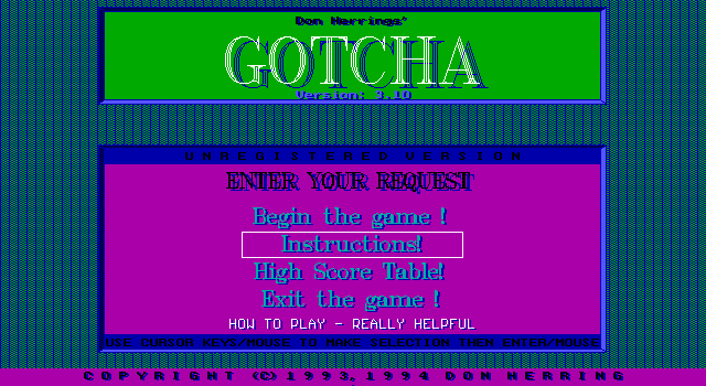 Gotcha (1993) - MobyGames