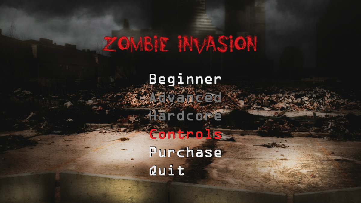 Screenshot of Zombie Invasion (Xbox 360, 2012) - MobyGames