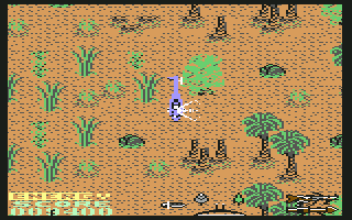 Screenshot of Rambo: First Blood Part II (Commodore 64, 1986) - MobyGames