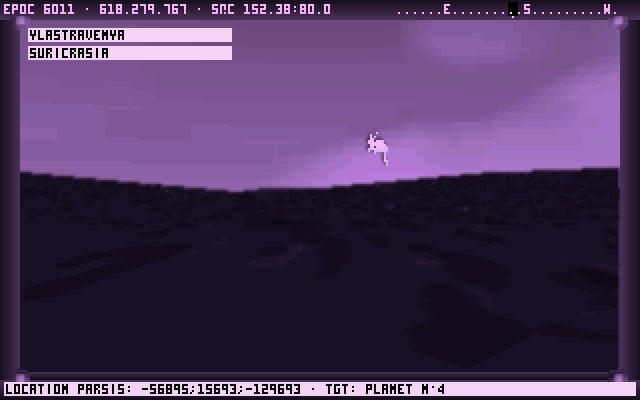 Screenshot of Noctis (DOS, 2001) - MobyGames