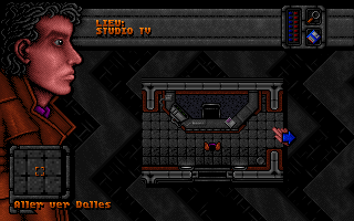 Screenshot of DreamWeb (DOS, 1994) - MobyGames