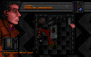 Screenshot of DreamWeb (DOS, 1994) - MobyGames