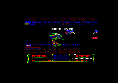 Screenshot of Robozone (Amstrad CPC, 1991) - MobyGames