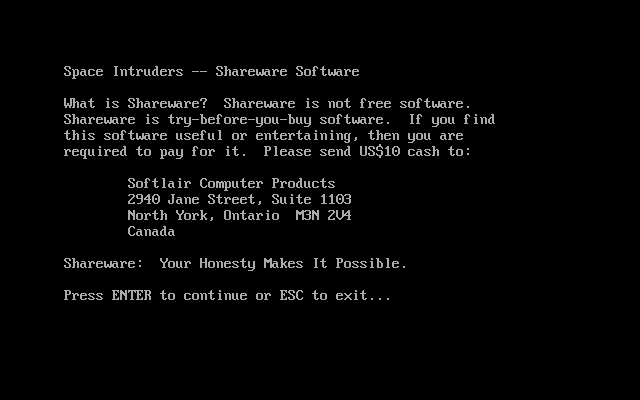 Space Intruders (1993) - MobyGames