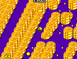 Screenshot of Pac-Mania (SEGA Master System, 1987) - MobyGames