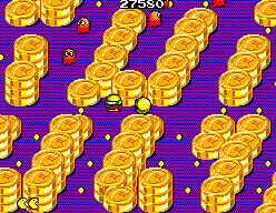 Screenshot of Pac-Mania (SEGA Master System, 1987) - MobyGames
