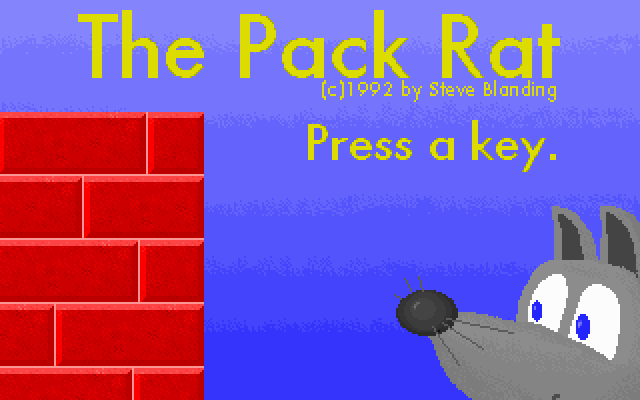 The Pack Rat (1992) - MobyGames