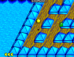 Screenshot of Pac-Mania (SEGA Master System, 1987) - MobyGames