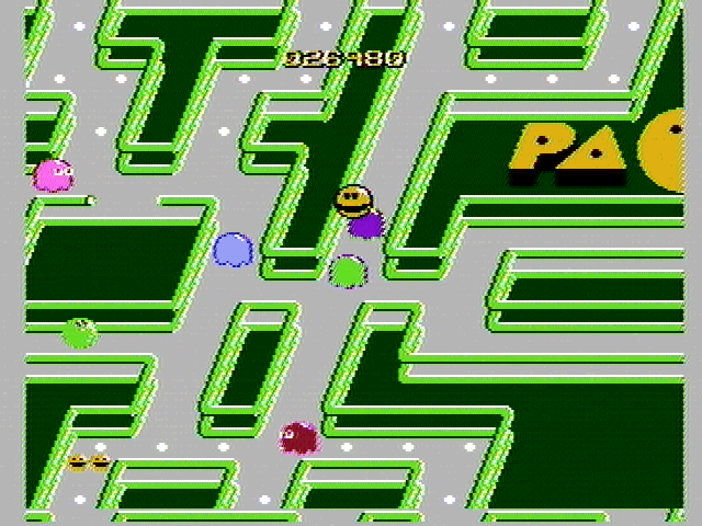 Screenshot of Pac-Mania (NES, 1987) - MobyGames