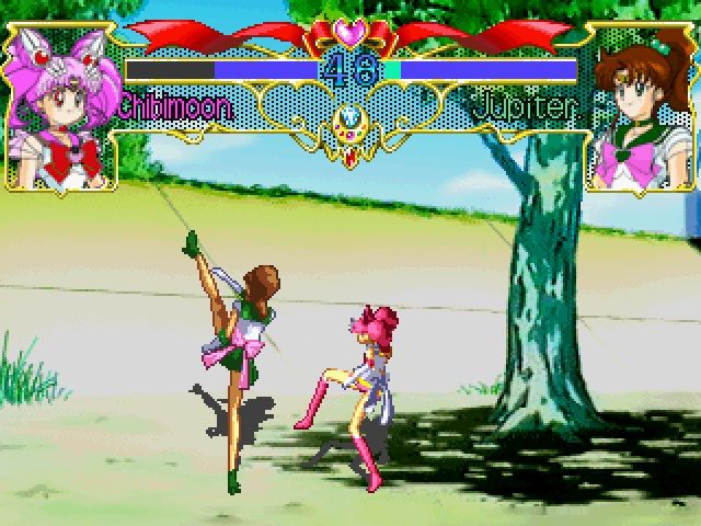 Screenshot of Bishōjo Senshi Sailor Moon SuperS: Various Emotion (SEGA Saturn, 1996) - MobyGames