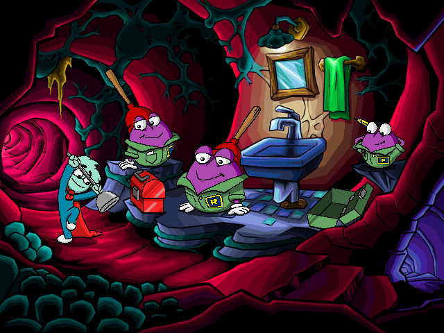 Screenshot of Pajama Sam 3: You Are What You Eat From Your Head To Your ...