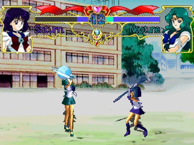 Screenshot of Bishōjo Senshi Sailor Moon SuperS: Various Emotion (SEGA Saturn, 1996) - MobyGames