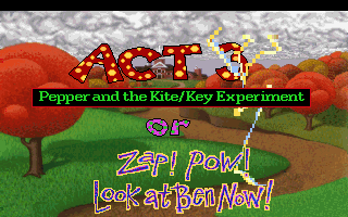 Screenshot of Pepper's Adventures in Time (DOS, 1993) - MobyGames