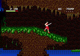 Screenshot of Mamono Hunter Yōko: Dai 7 no Keishō (Genesis, 1991 ...