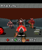 Screenshot of Doom RPG (J2ME, 2005) - MobyGames