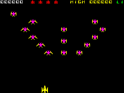 Screenshot of Pheenix (ZX Spectrum, 1983) - MobyGames