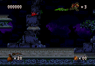 Screenshot of Pitfall: The Mayan Adventure (Genesis, 1994) - MobyGames