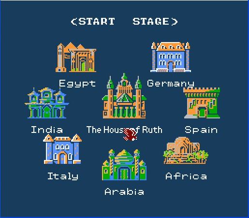 Screenshot of 8 Eyes (NES, 1988) - MobyGames