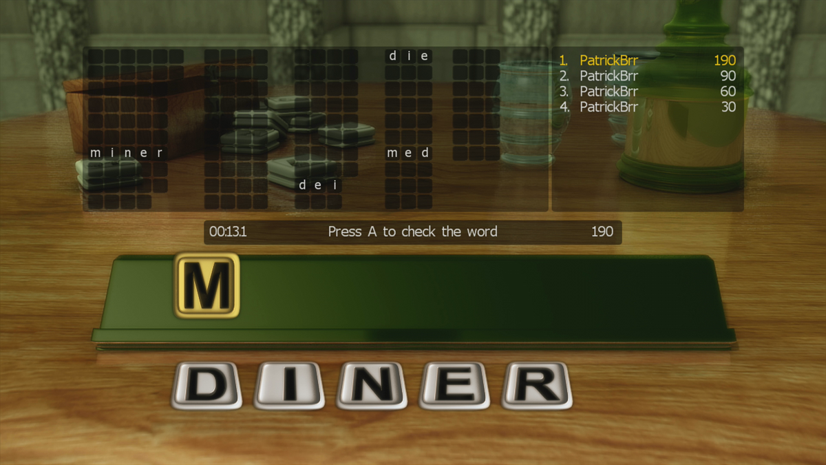 Screenshot of Words in a Word (Xbox 360, 2009) - MobyGames