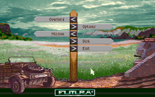 Screenshot of D-Day (DOS, 1992) - MobyGames