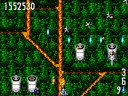 Screenshot of Power Strike II (SEGA Master System, 1993) - MobyGames