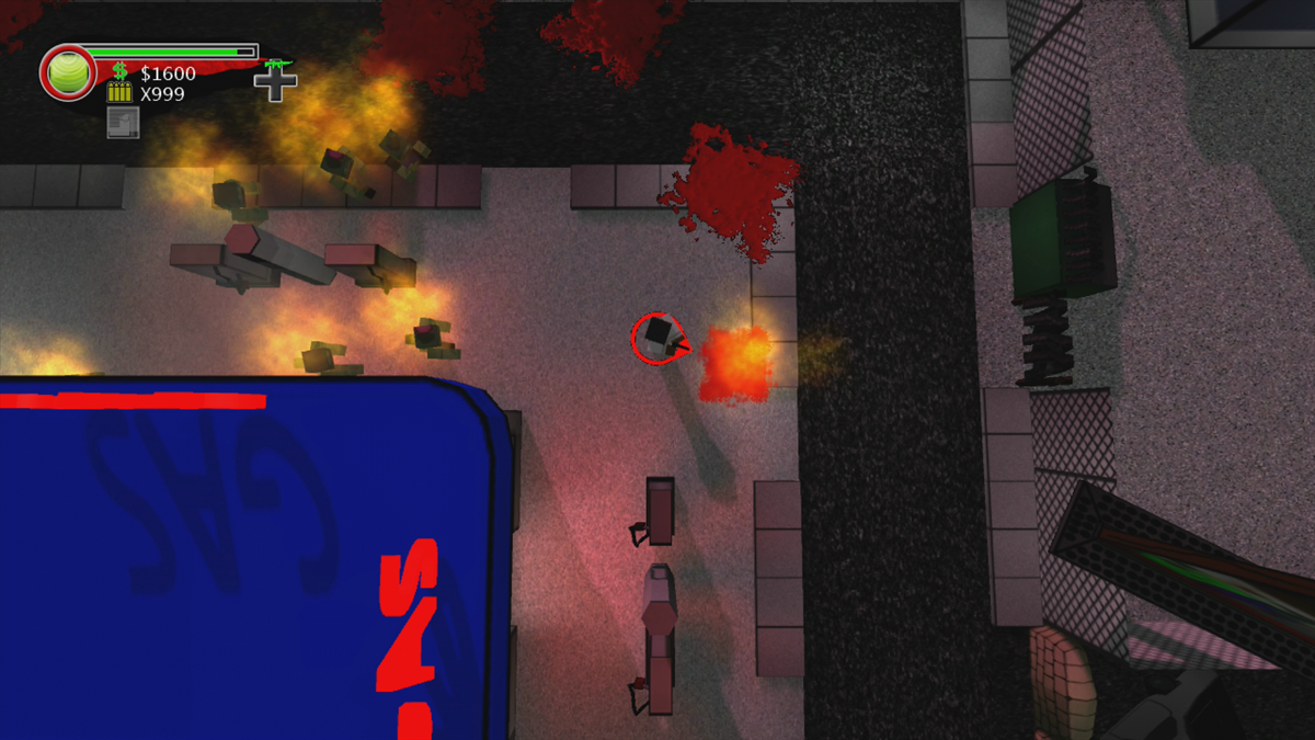 Screenshot of Zombie Square 2 (Xbox 360, 2013) - MobyGames